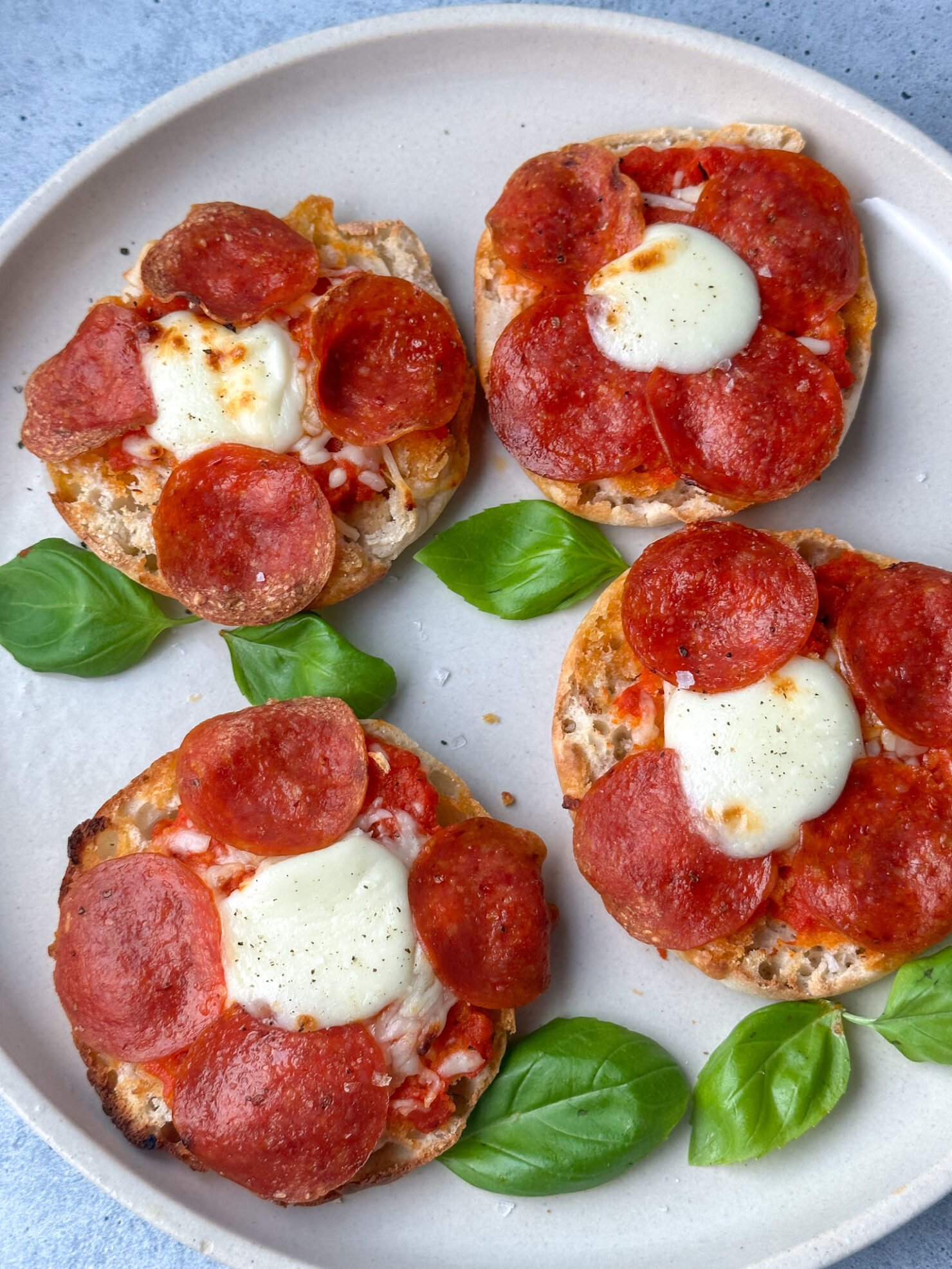 Easy English Muffin Pizza Flowers (Fun for Spring!) - The Tasteful Tribe
