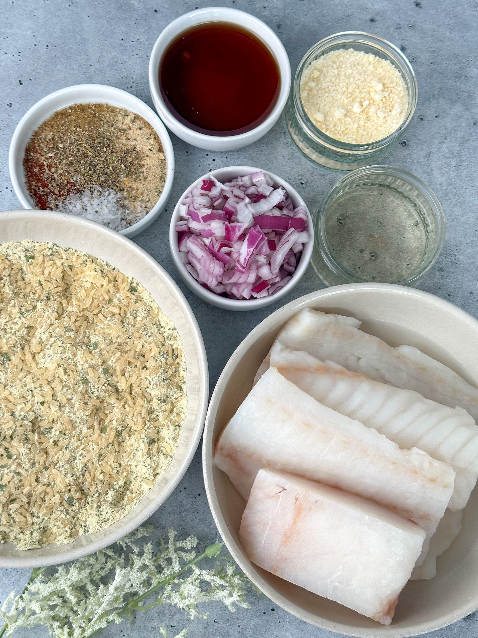 One Pan Blackened Cod and Creamy Garlic Risotto - The Tasteful Tribe