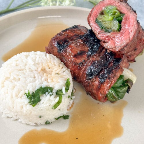 Easy Beef Negimaki (Grilled Japanese Steak and Scallion Rolls) - The ...