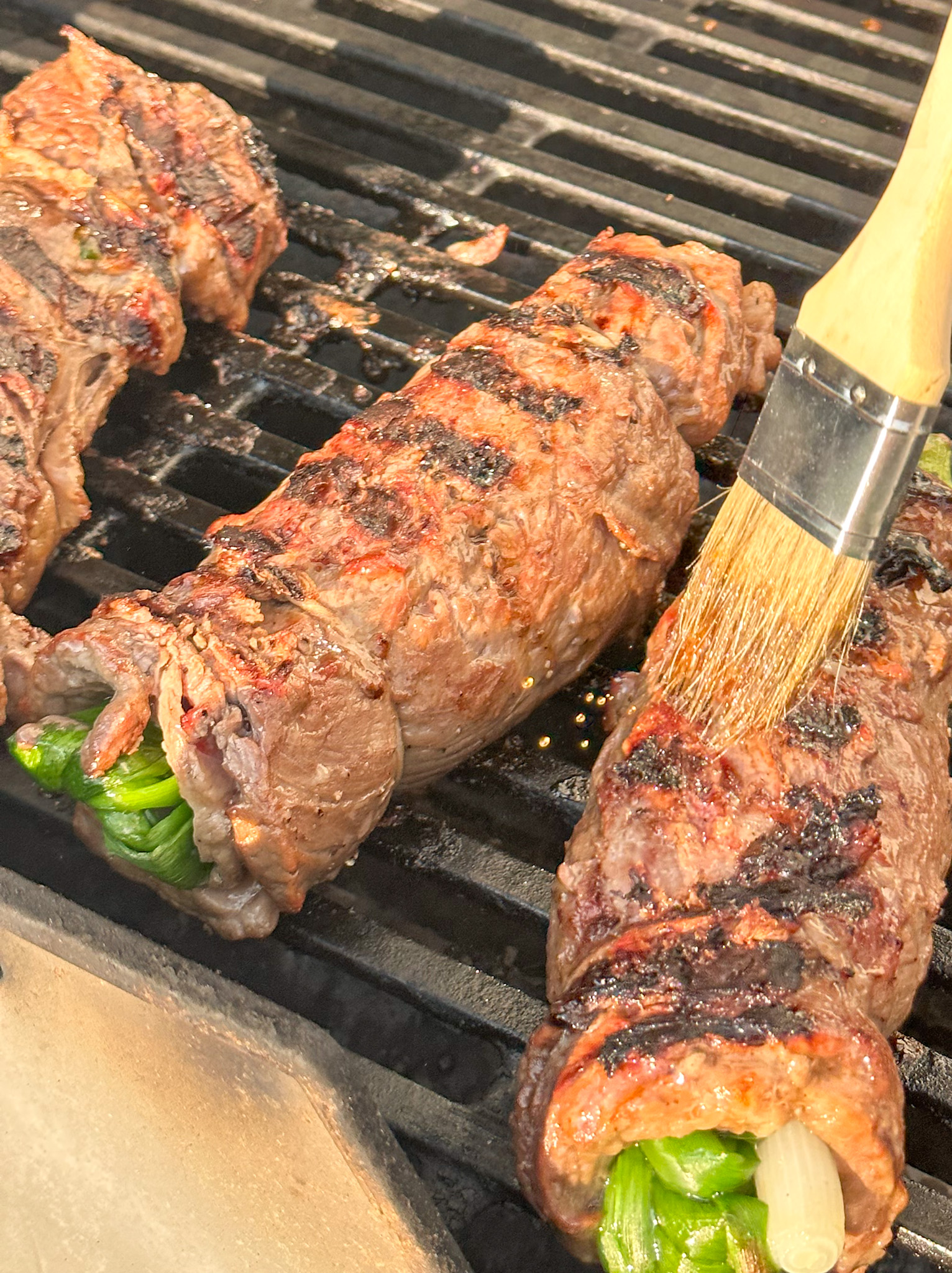 Easy Beef Negimaki (Grilled Japanese Steak and Scallion Rolls) - The ...