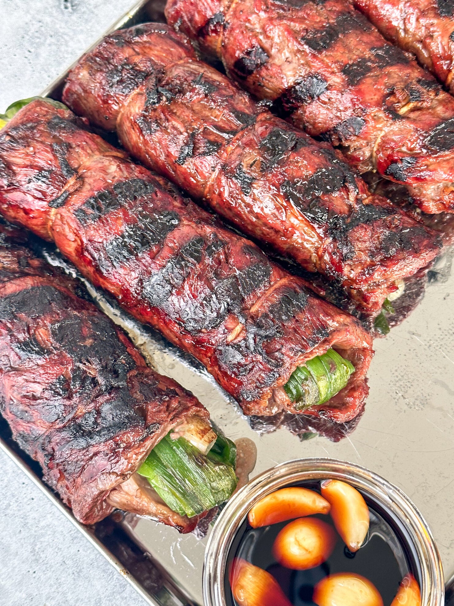 Easy Beef Negimaki (Grilled Japanese Steak and Scallion Rolls) - The ...