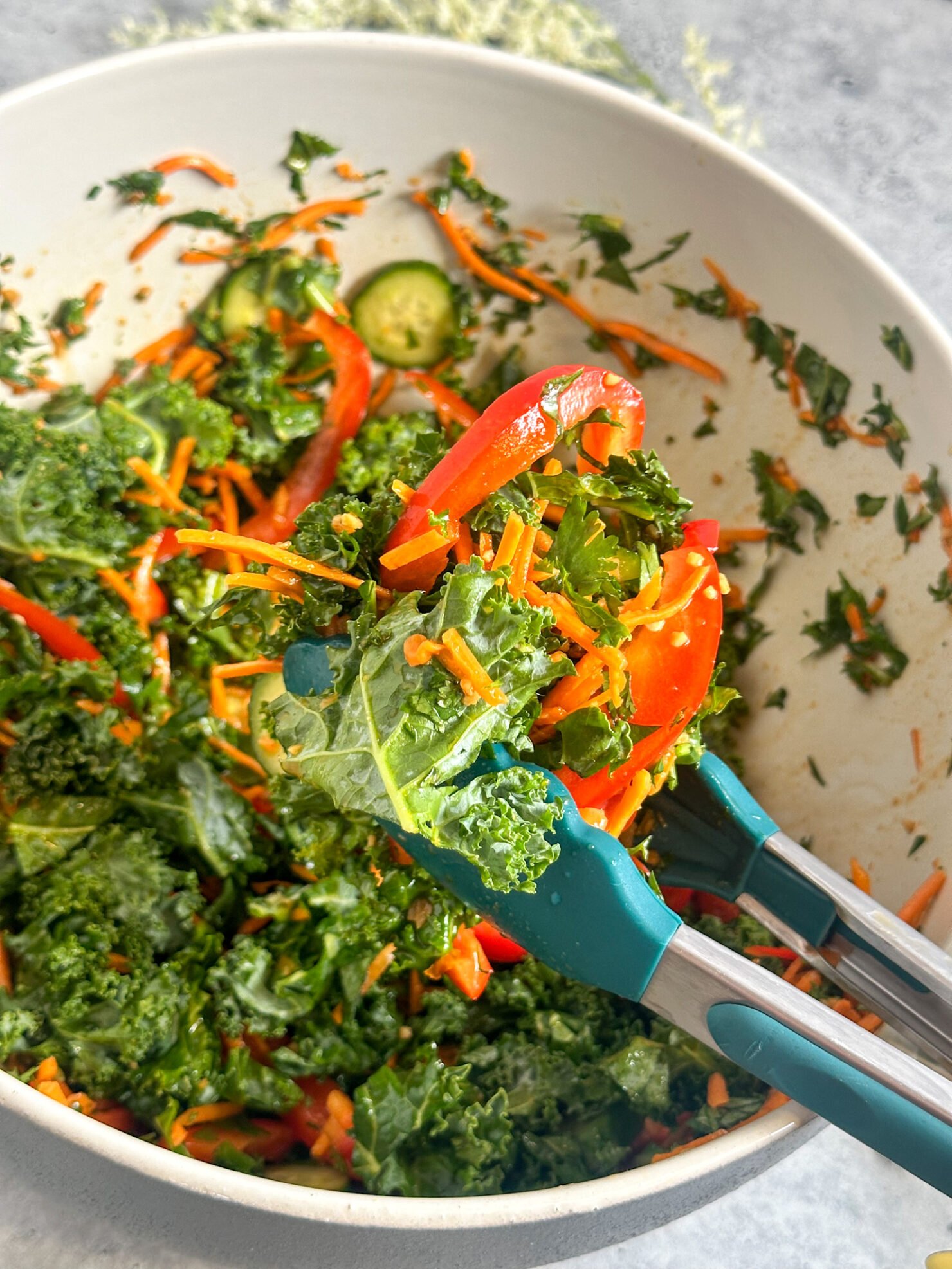 Easy Perfectly Seared Ahi Tuna (With Sesame Kale Salad) - The Tasteful ...