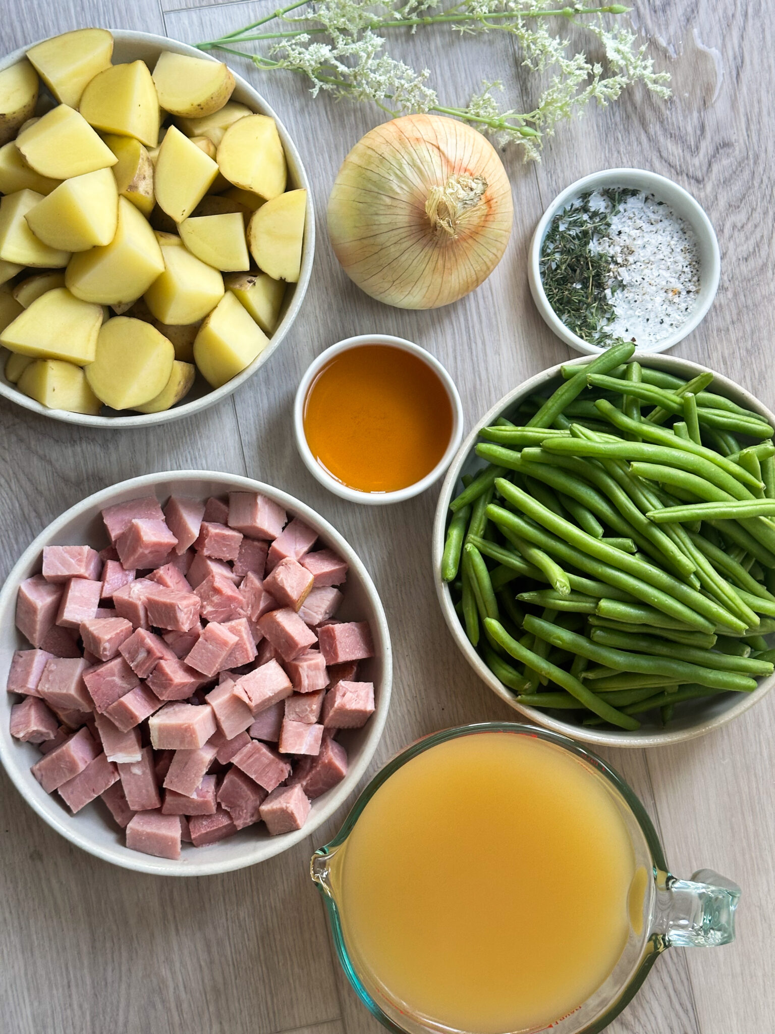 Better Than Grandma's PA Dutch Ham and String Bean Soup - The Tasteful ...