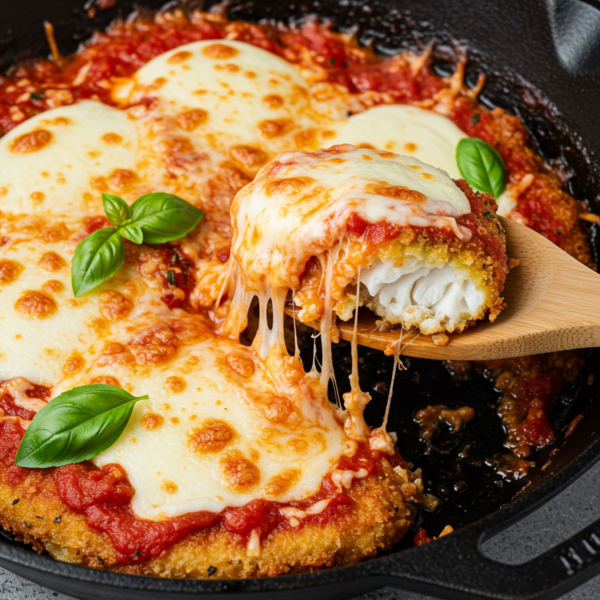 Easy Crispy Fish Parmesan (Better Than Chicken Parm!) - The Tasteful Tribe