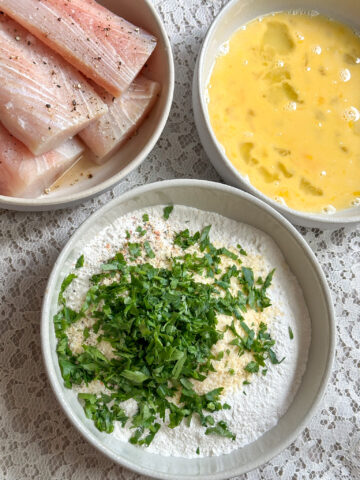 Easy Crispy Fish Parmesan (Better Than Chicken Parm!) - The Tasteful Tribe