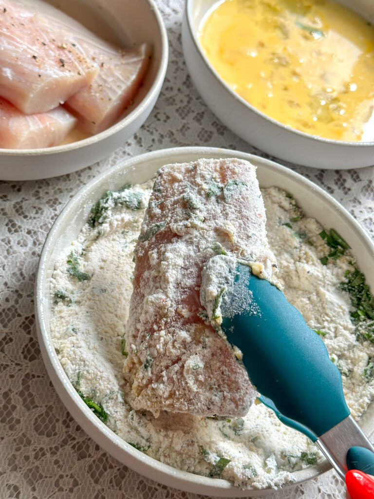 Easy Crispy Fish Parmesan (Better Than Chicken Parm!) - The Tasteful Tribe