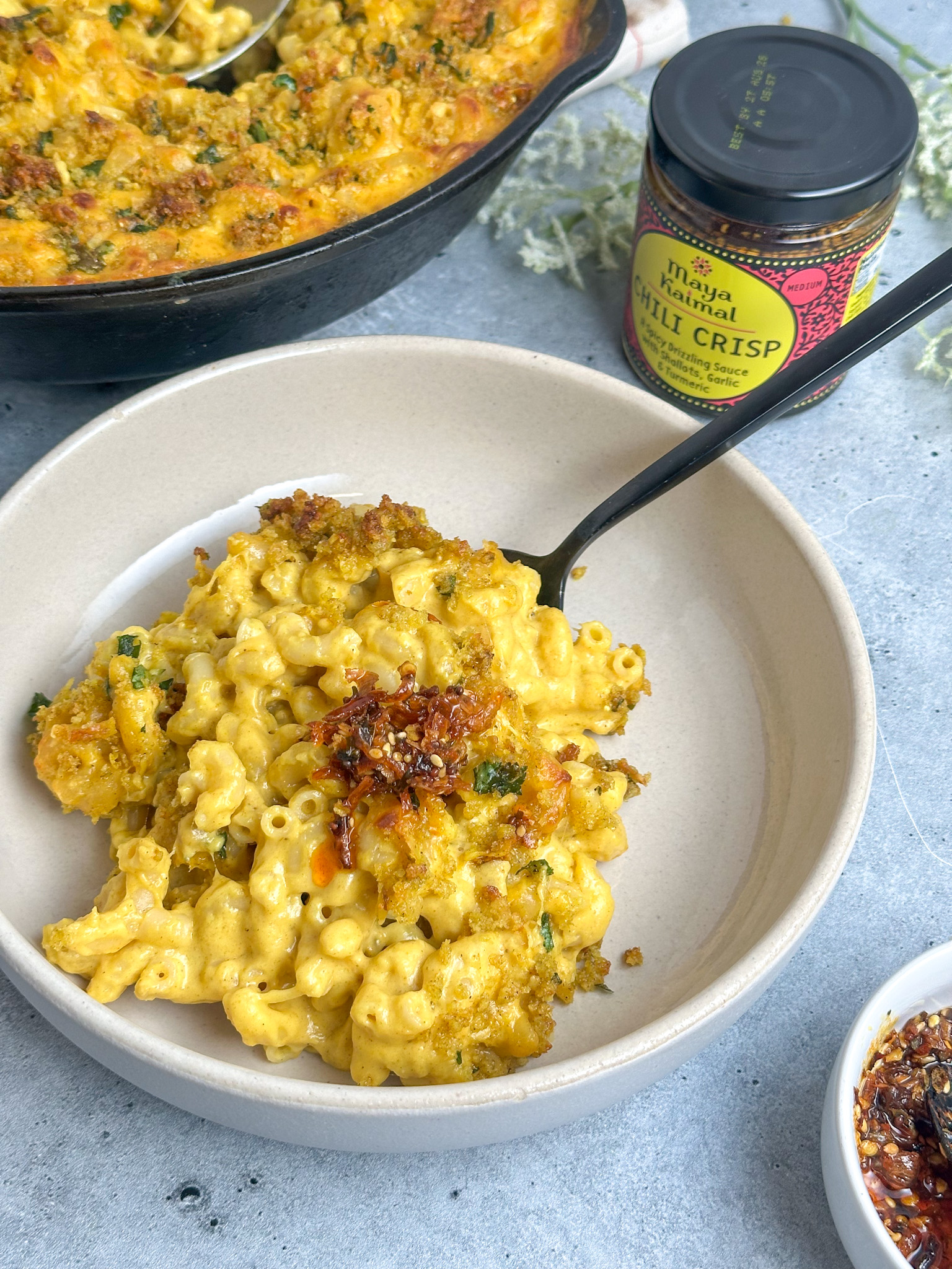 The Best Curry Mac and Cheese (Crispy Curry Cilantro Breadcrumbs) - The ...