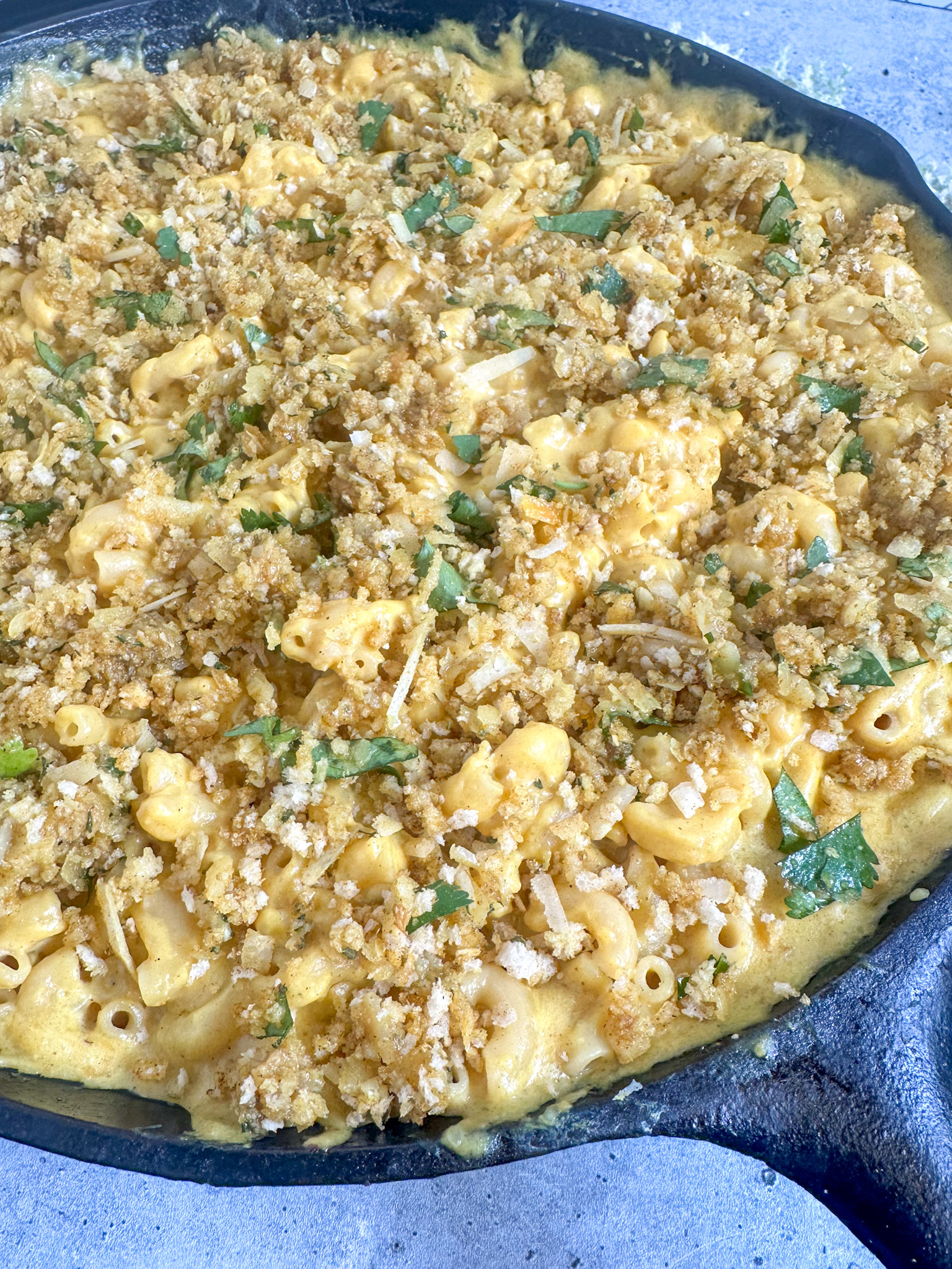The Best Curry Mac and Cheese (Crispy Curry Cilantro Breadcrumbs) - The ...