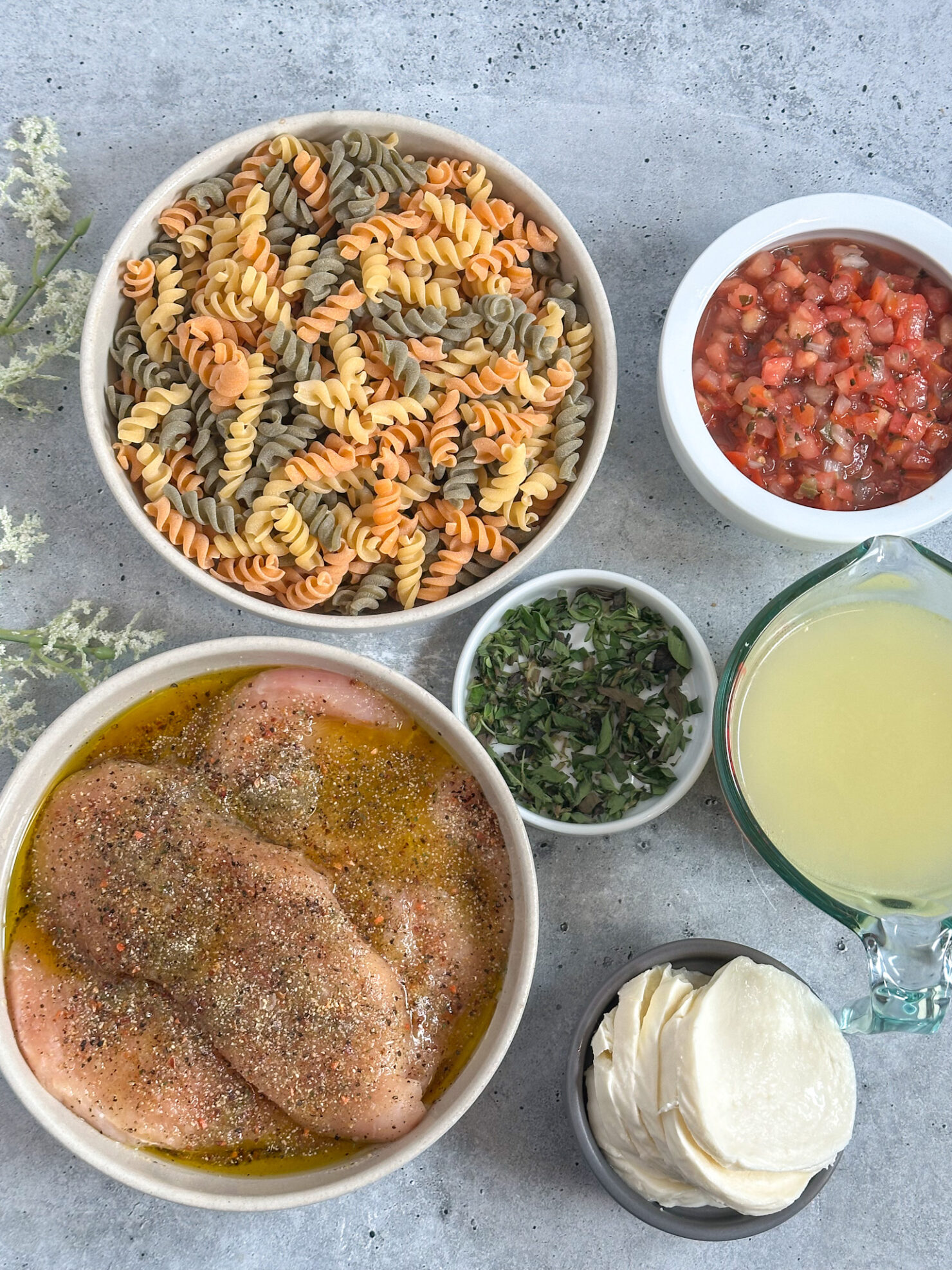 Italian Chicken and Tri-Color Pasta (Easy One-Pan Weeknight Meal ...